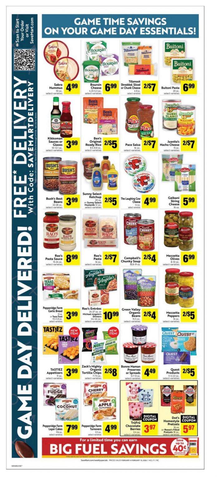 Save Mart Supermarkets Weekly Ad Feb 04 – Feb 10, 2026