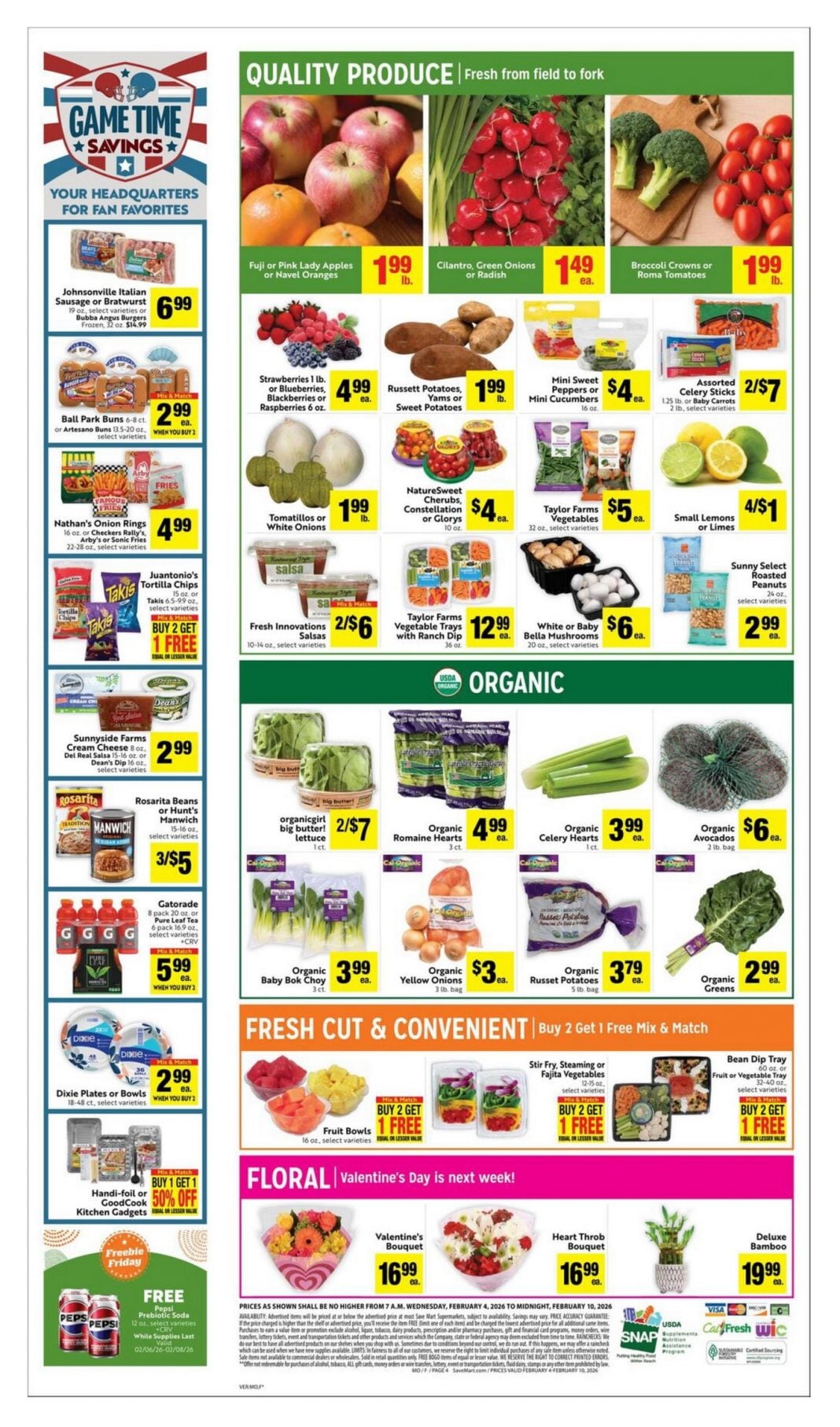 Save Mart Supermarkets Weekly Ad Feb 04 – Feb 10, 2026