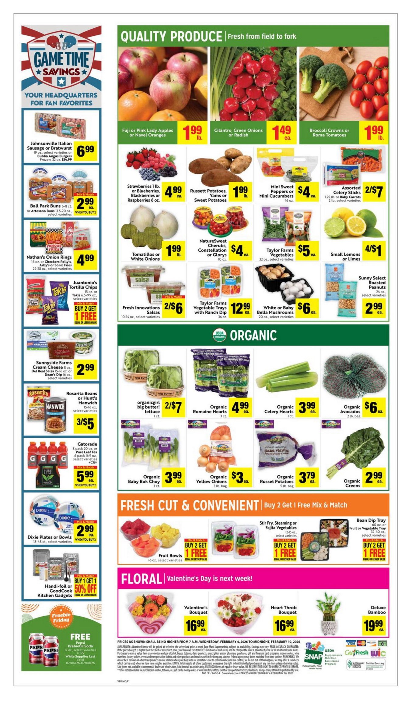 Save Mart Supermarkets Weekly Ad Feb 04 – Feb 10, 2026