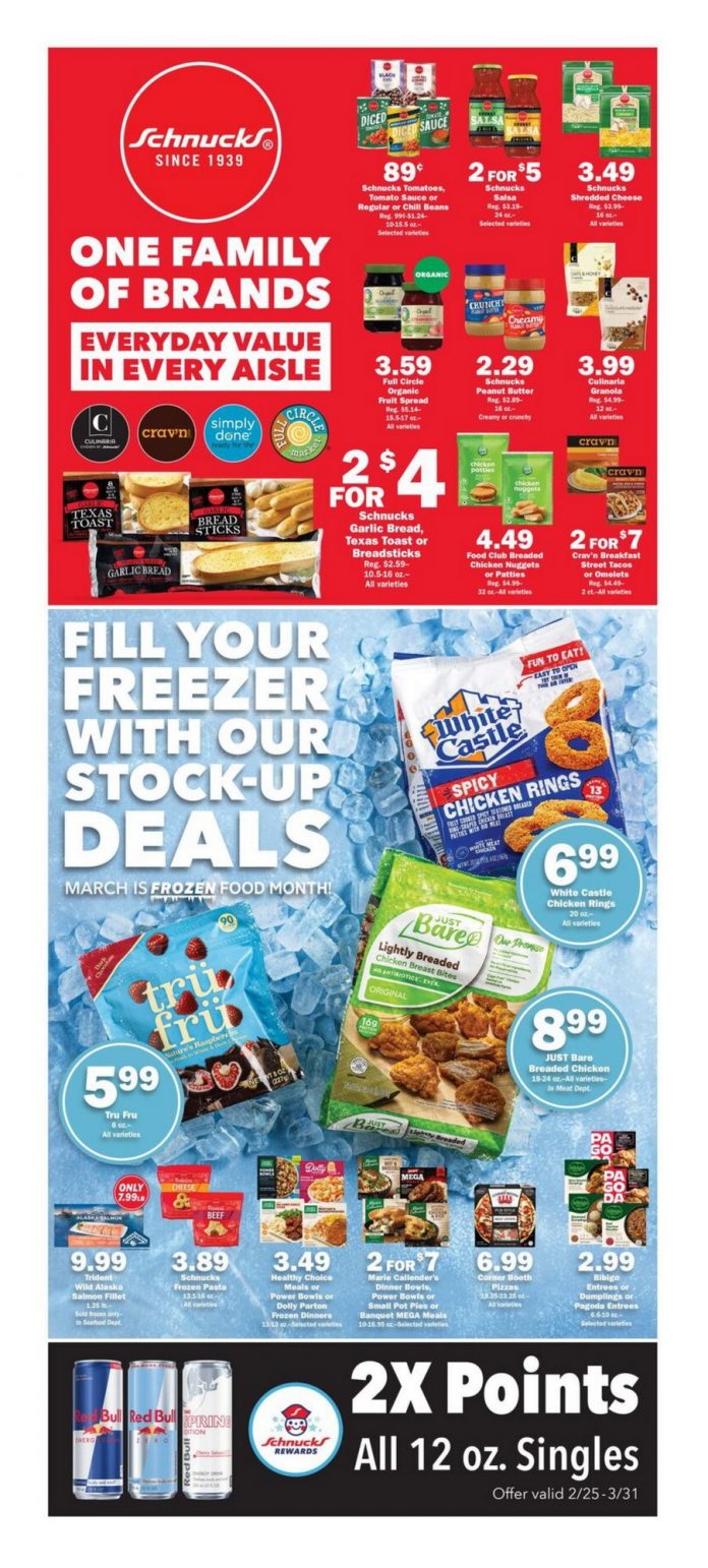 Schnucks Weekly Ad Feb 25 – Mar 03, 2026