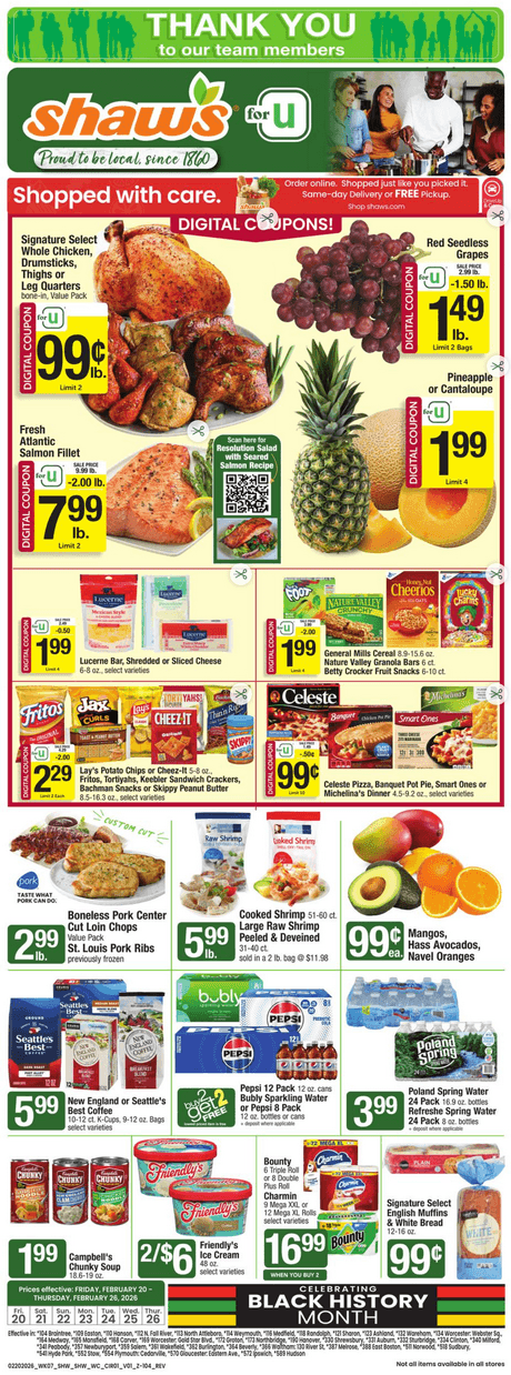 Shaw's Weekly Ad Feb 20 – Feb 26, 2026