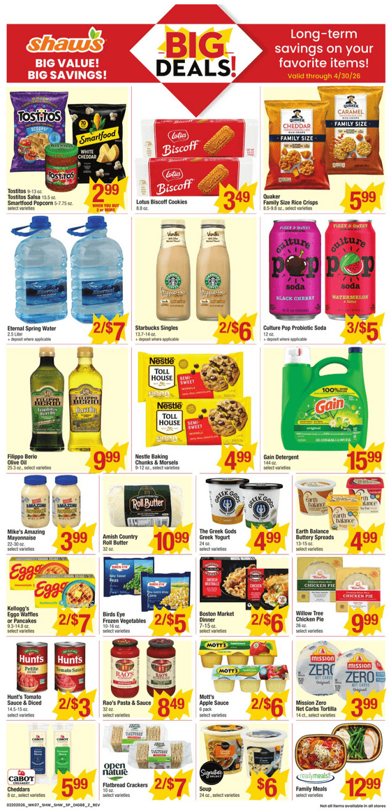 Shaw's Weekly Ad Feb 20 – Feb 26, 2026