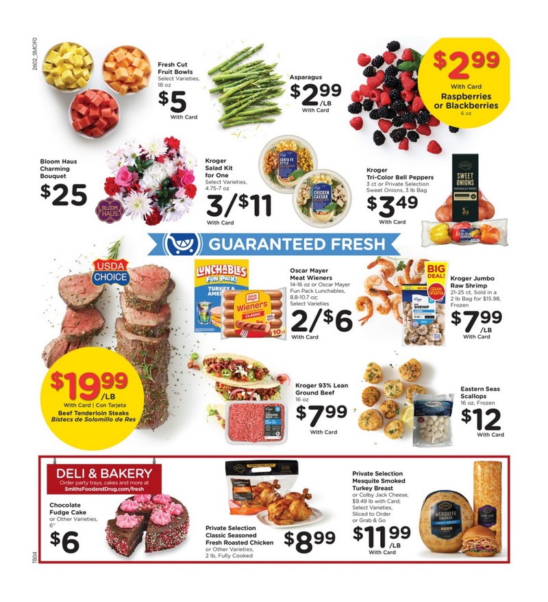 Smith's Food and Drug Weekly Ad Feb 11 – Feb 17, 2026 (Valentine's Day ...