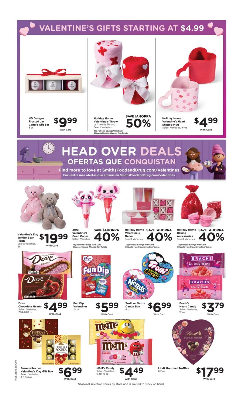 Smith's Food and Drug Weekly Ad Feb 11 – Feb 17, 2026 (Valentine's Day ...