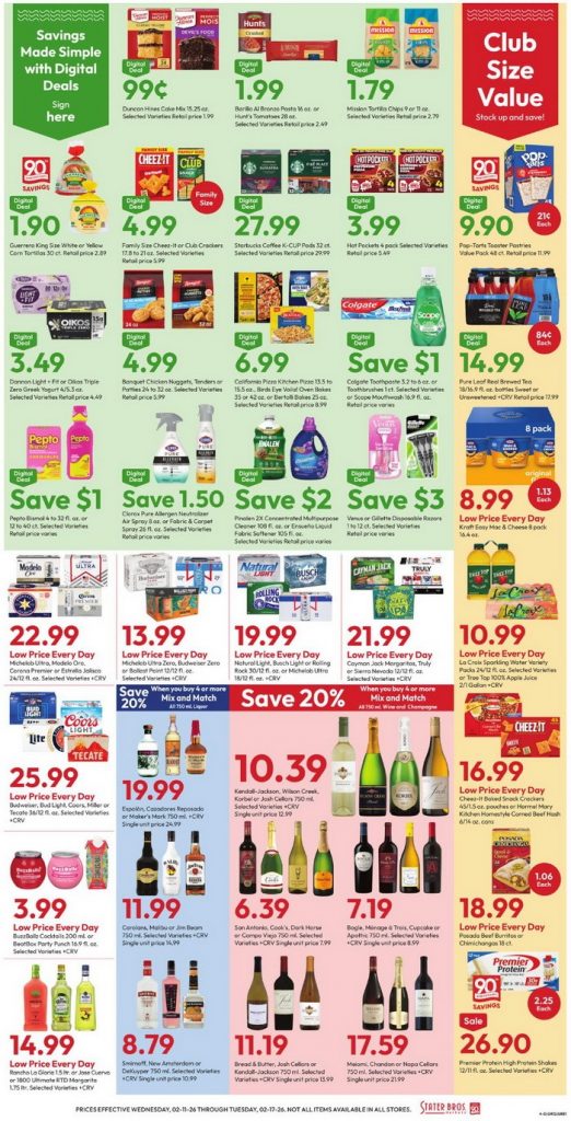 Stater Bros Weekly Ad Feb 11 – Feb 17, 2026 (Valentine's Day Promotion ...