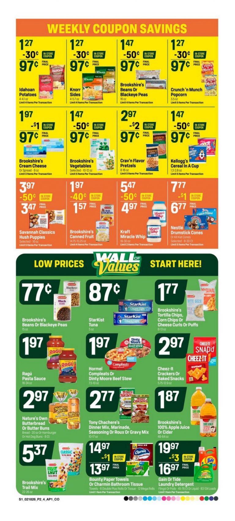 Super 1 Foods Weekly Ad Feb 18 – Feb 24, 2026