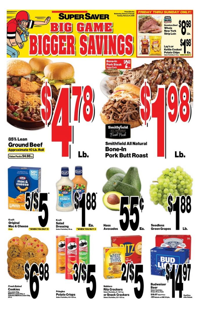 Super Saver Weekly Ad Feb 04 – Feb 10, 2026