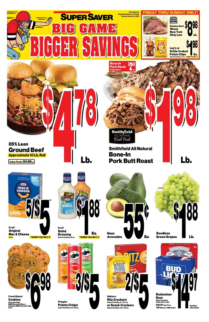 Super Saver Weekly Ad Feb 04 – Feb 10, 2026