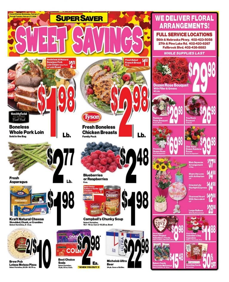 Super Saver Weekly Ad Feb 11 – Feb 17, 2026