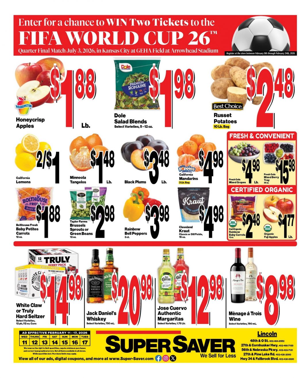 Super Saver Weekly Ad Feb 11 – Feb 17, 2026