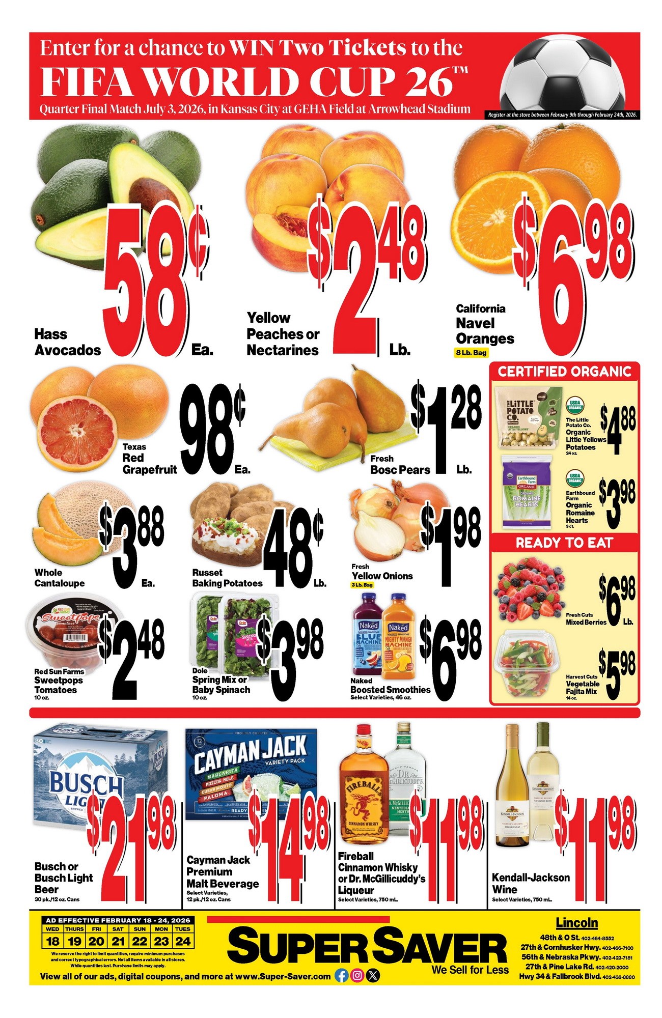 Super Saver Weekly Ad Feb 18 – Feb 24, 2026