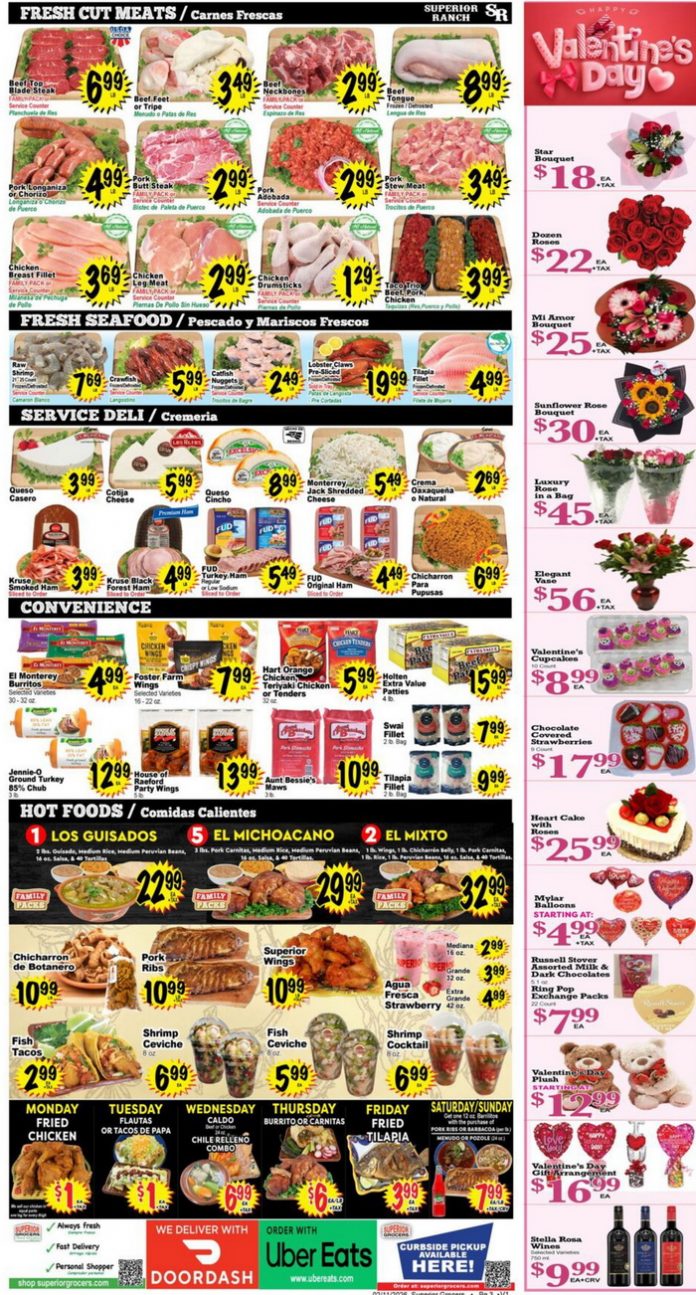 Superior Grocers Weekly Ad Feb 11 – Feb 17, 2026 (Valentine's Day ...