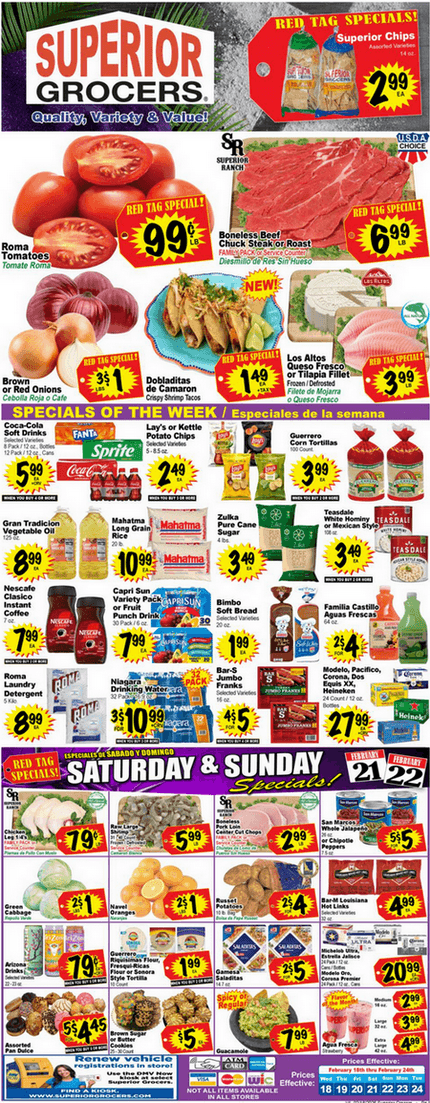 Superior Grocers Weekly Ad Feb 18 – Feb 24, 2026