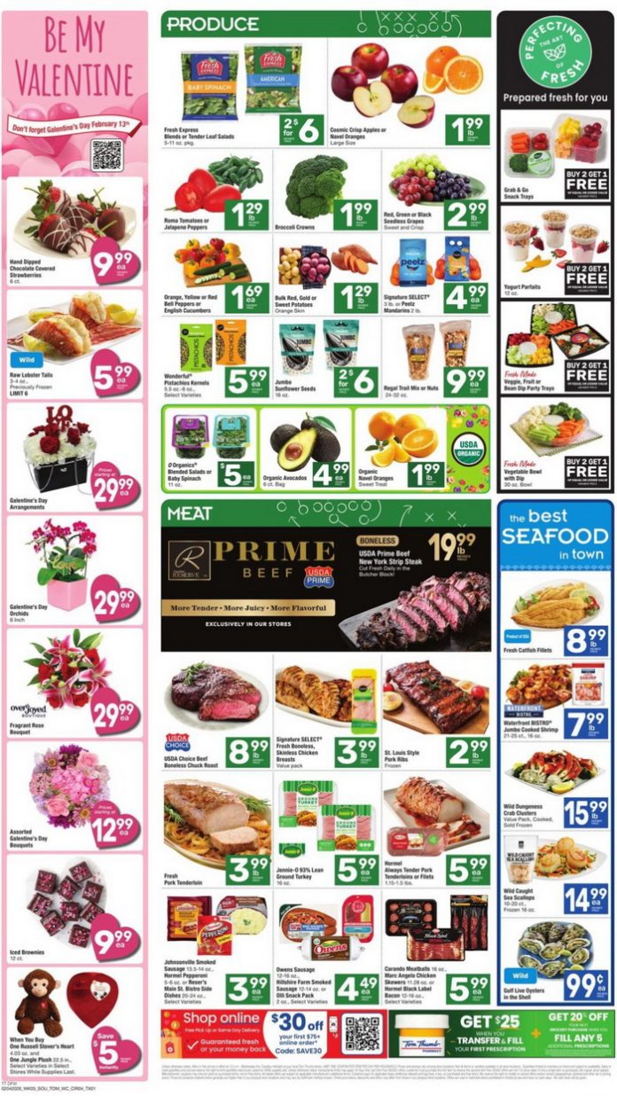 Tom Thumb Weekly Ad Feb 04 – Feb 10, 2026 (Valentine's Day Promotion ...
