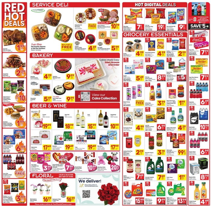 Tom Thumb Weekly Ad Feb 11 – Feb 17, 2026 (Valentine's Day Promotion ...