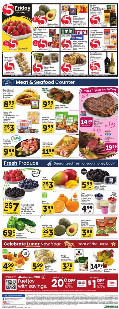 Vons Weekly Ad Feb 11 – Feb 17, 2026 (Valentine's Day Promotion Included)