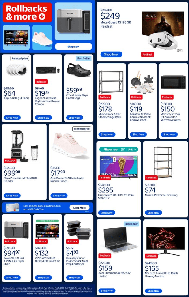 Walmart Weekly Ad Feb 11 – Feb 17, 2026