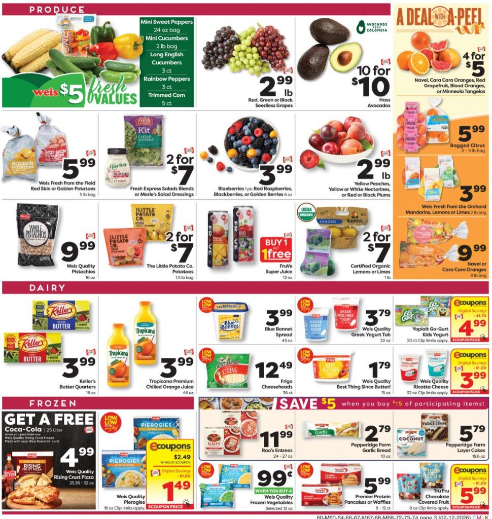 Weis Markets Weekly Ad Feb 12 – Feb 18, 2026 (Valentine's Day Promotion ...
