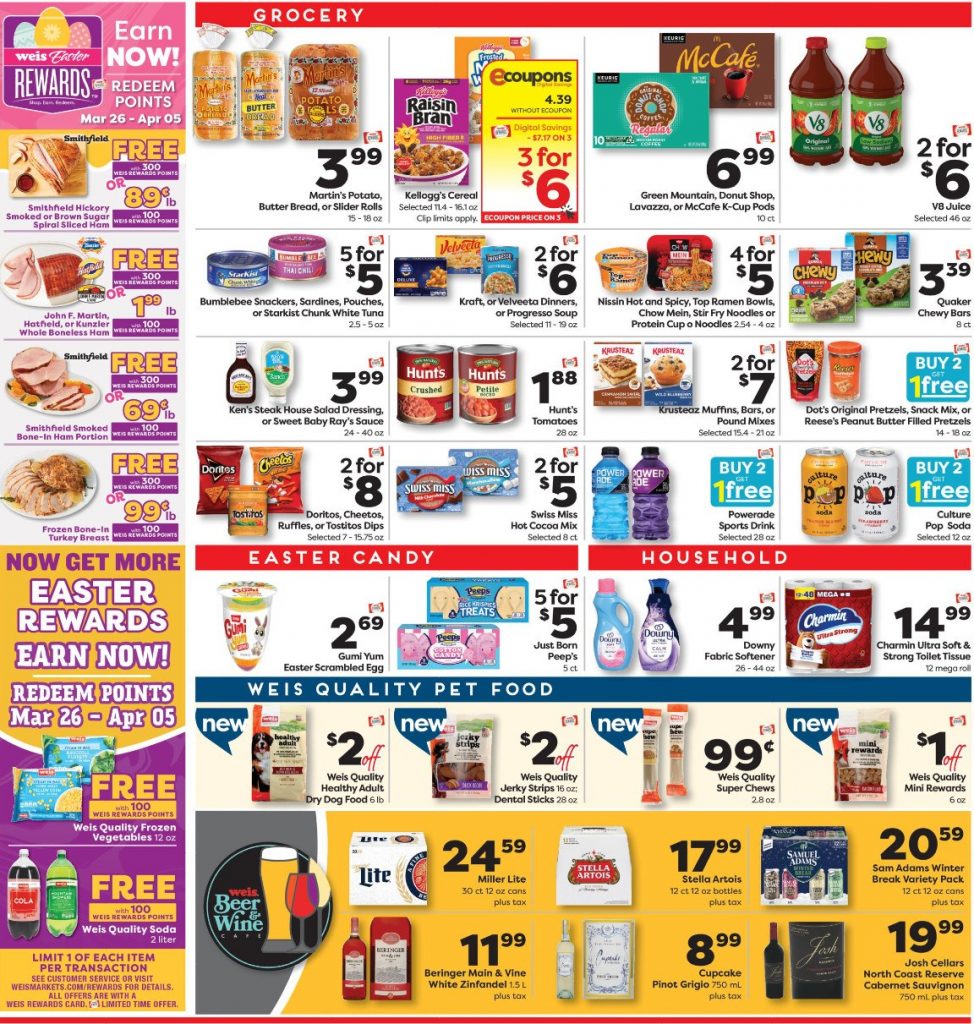 Weis Markets Weekly Ad Feb 26 – Mar 04, 2026 (Easter Day Promotion ...