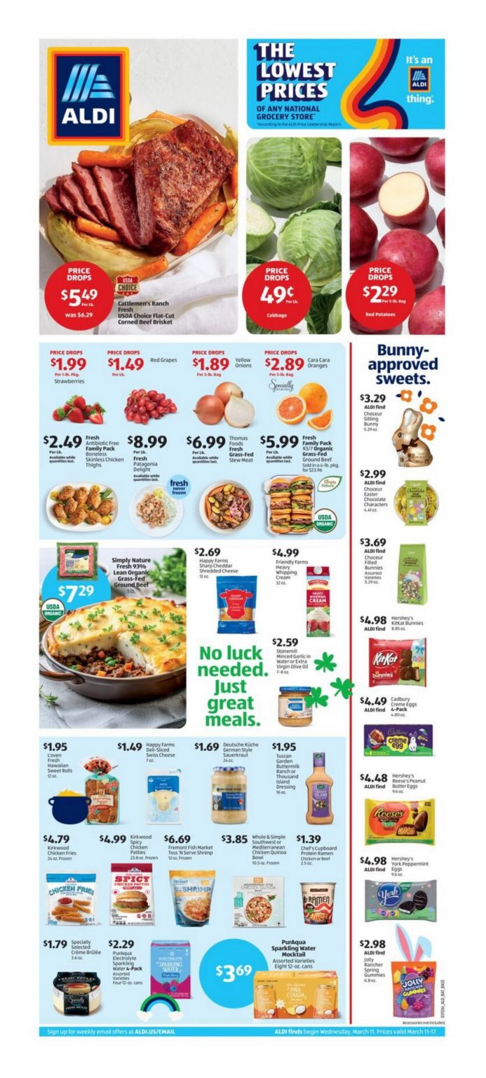 ALDI Weekly Ad Mar 11 – Mar 17, 2026 (Easter Promotion Included)
