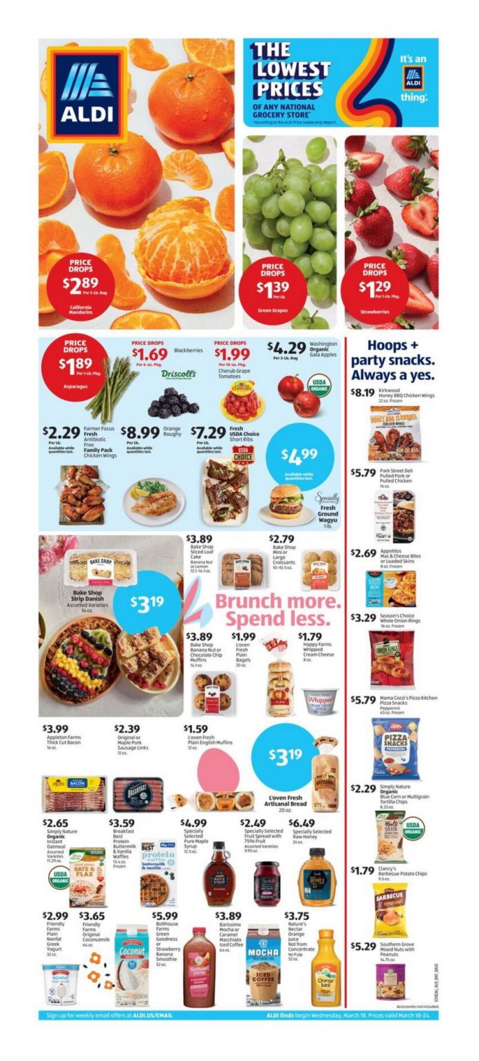 ALDI Weekly Ad Mar 18 – Mar 24, 2026 (Easter Promotion Included)
