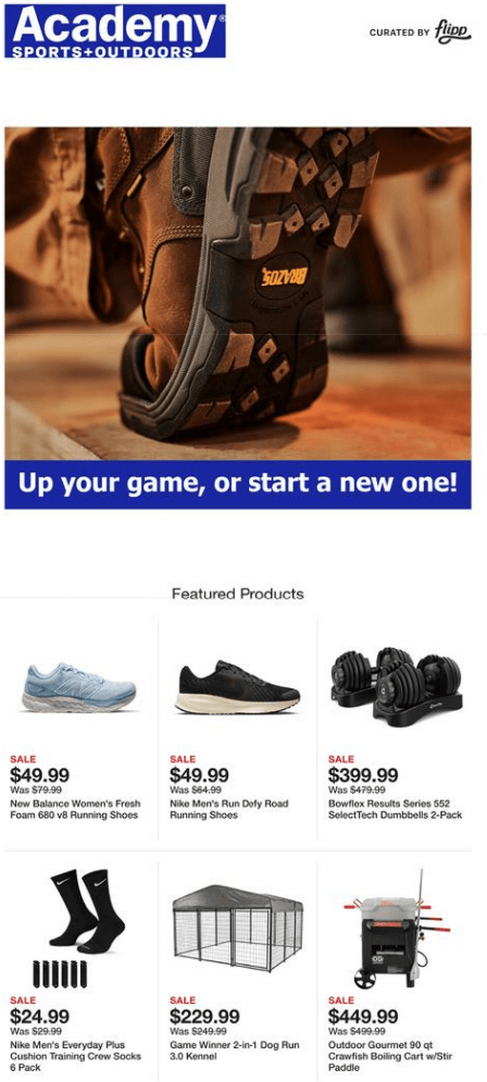 Academy Sports + Outdoors Weekly Ad Mar 12– Mar 18, 2026