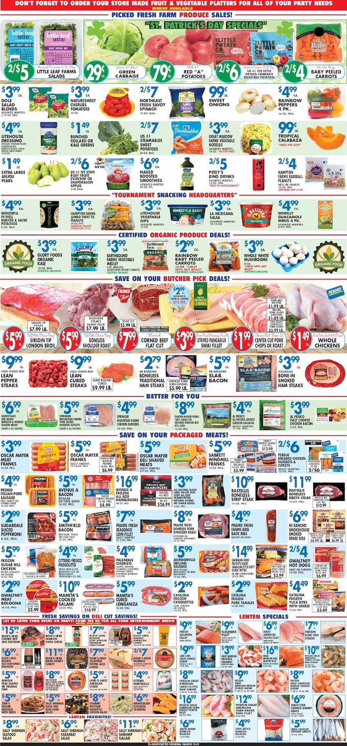 Associated Supermarkets Weekly Ad Mar 13– Mar 19, 2026 (St. Patrick's ...