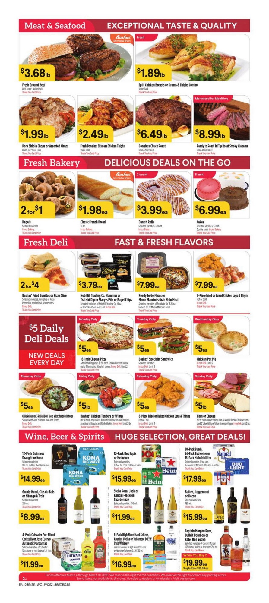 Bashas Weekly Ad Mar 04 – Mar 10, 2026