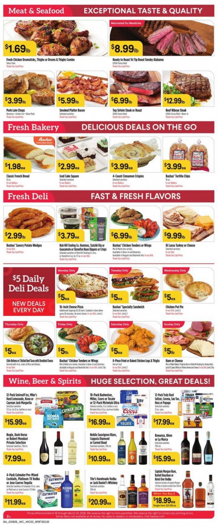 Bashas Weekly Ad Mar 18 – Mar 24, 2026