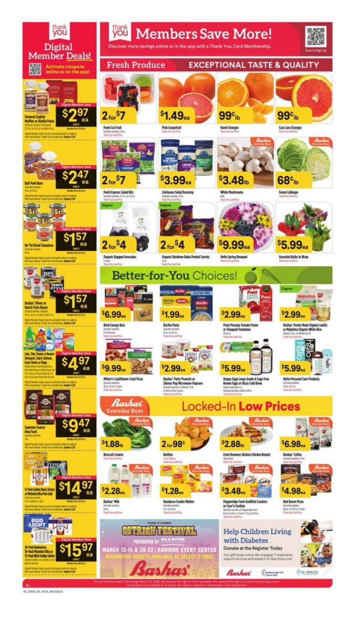 Bashas Weekly Ad Mar 18 – Mar 24, 2026