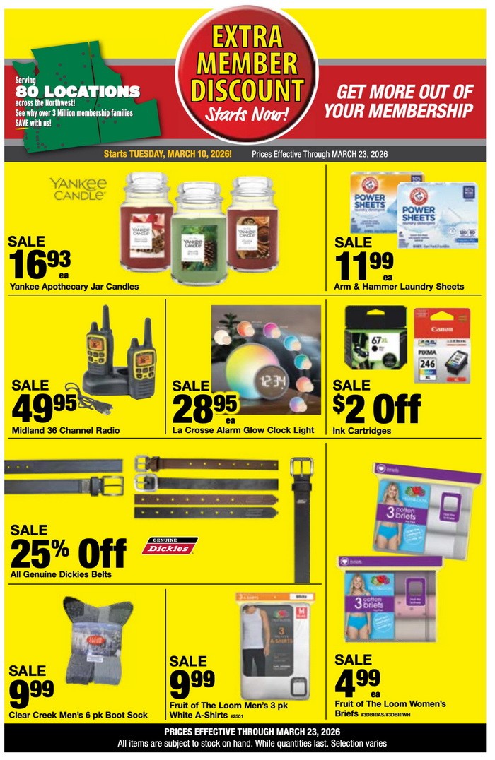 Bi-Mart Extra Member Discount Mar 10 – Mar 23, 2026 (Easter Promotion ...