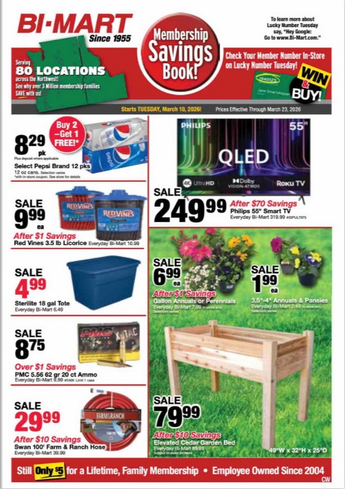 Bi-Mart Weekly Ad Mar 10 – Mar 23, 2026
