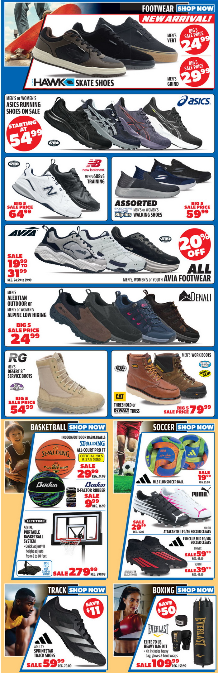 Big 5 Sporting Goods Weekly Ad Mar 06 – Mar 19, 2026