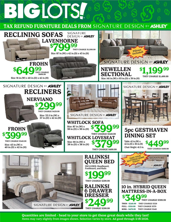Big Lots Weekly Ad Mar 12– Mar 18, 2026