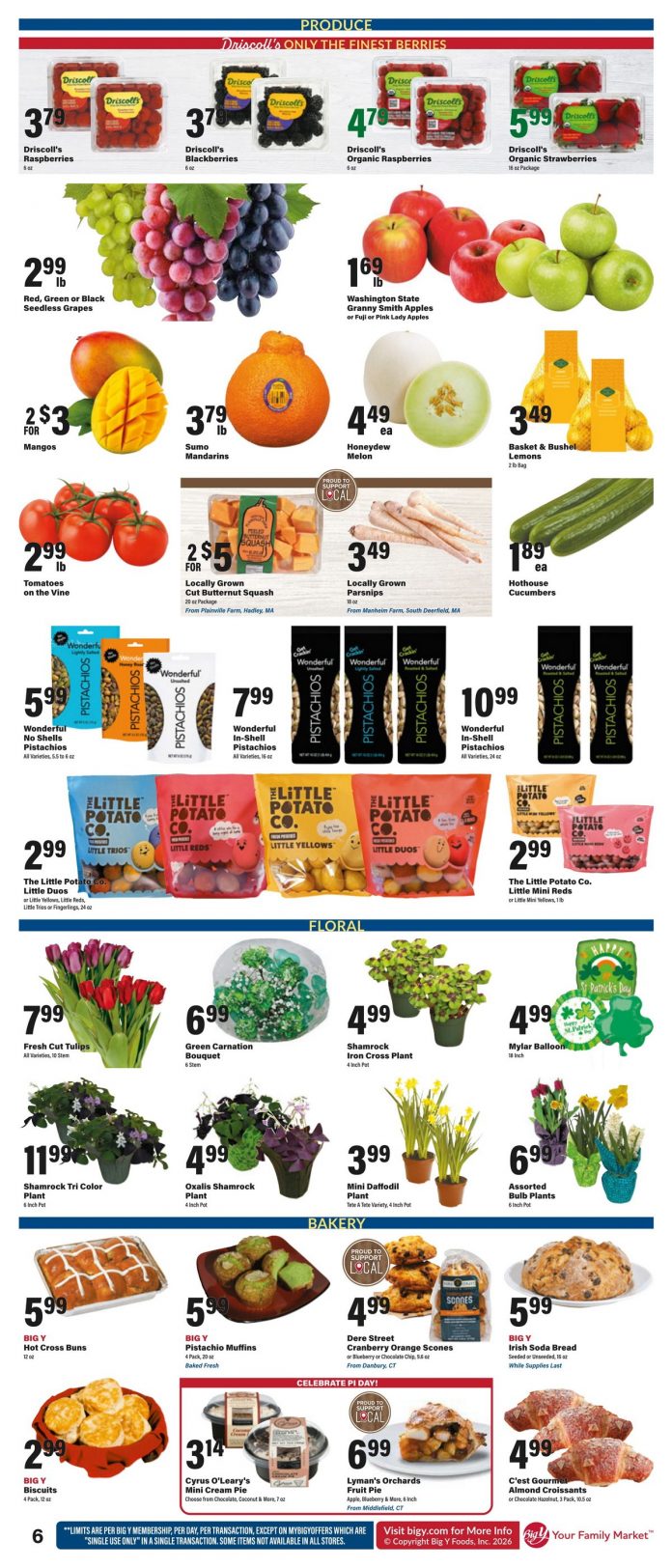 Big Y Weekly Ad Mar 12 – Mar 18, 2026 (St. Patrick's Day Promotion ...