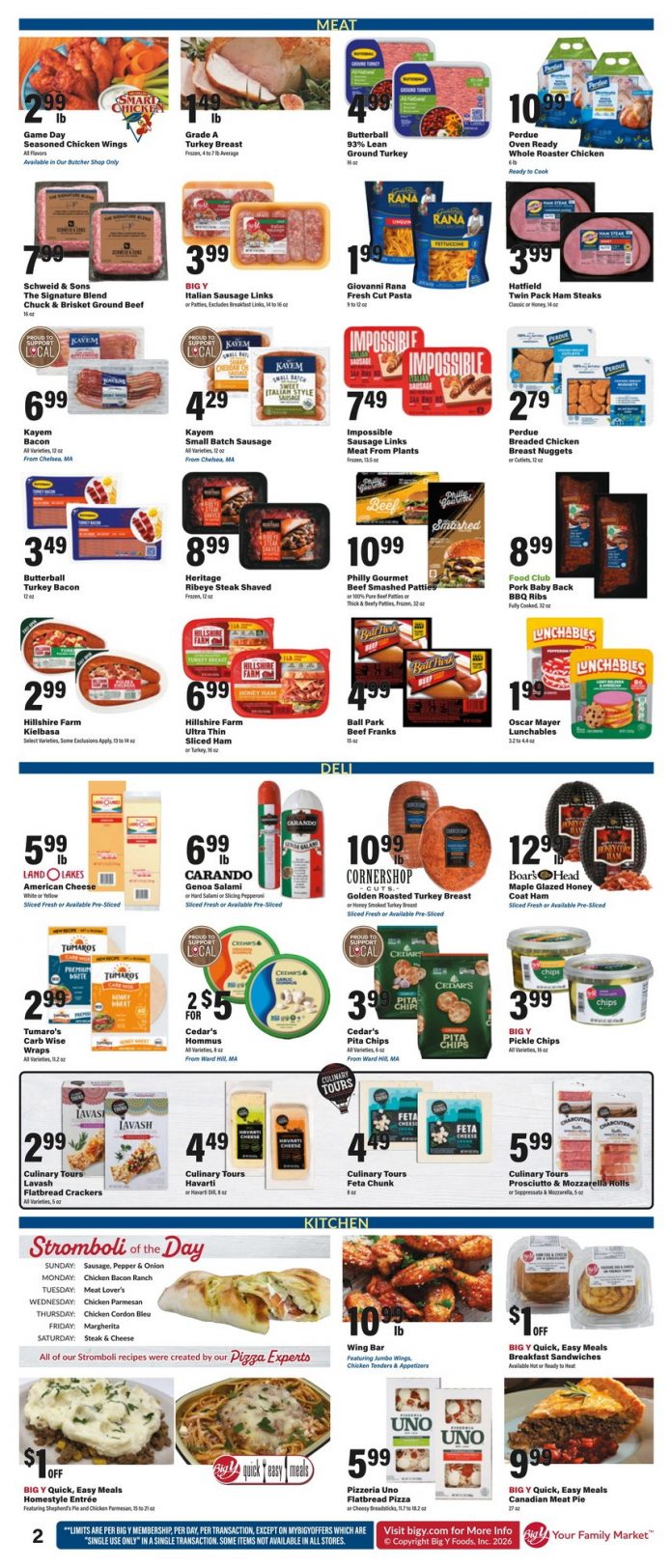 Big Y Weekly Ad Mar 19 – Mar 25, 2026 (Easter Promotion Included)