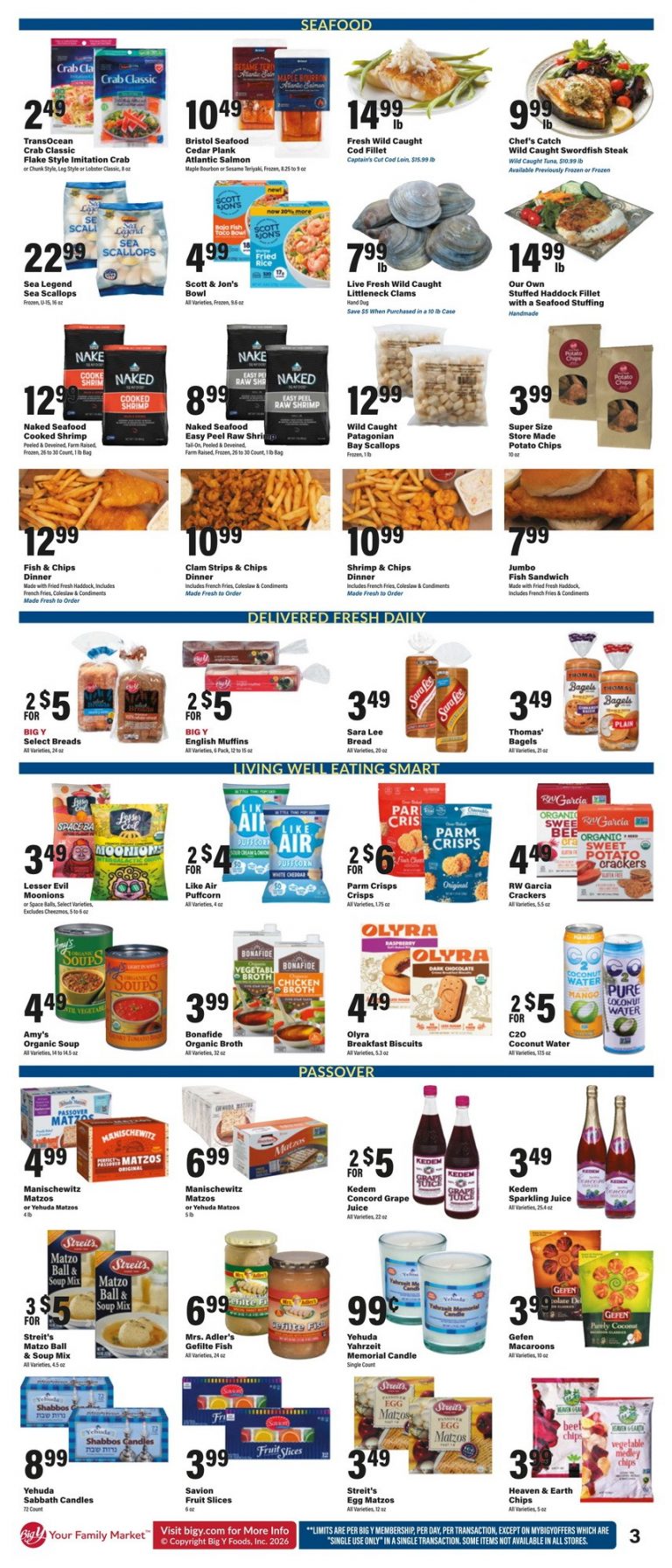 Big Y Weekly Ad Mar 19 – Mar 25, 2026 (Easter Promotion Included)