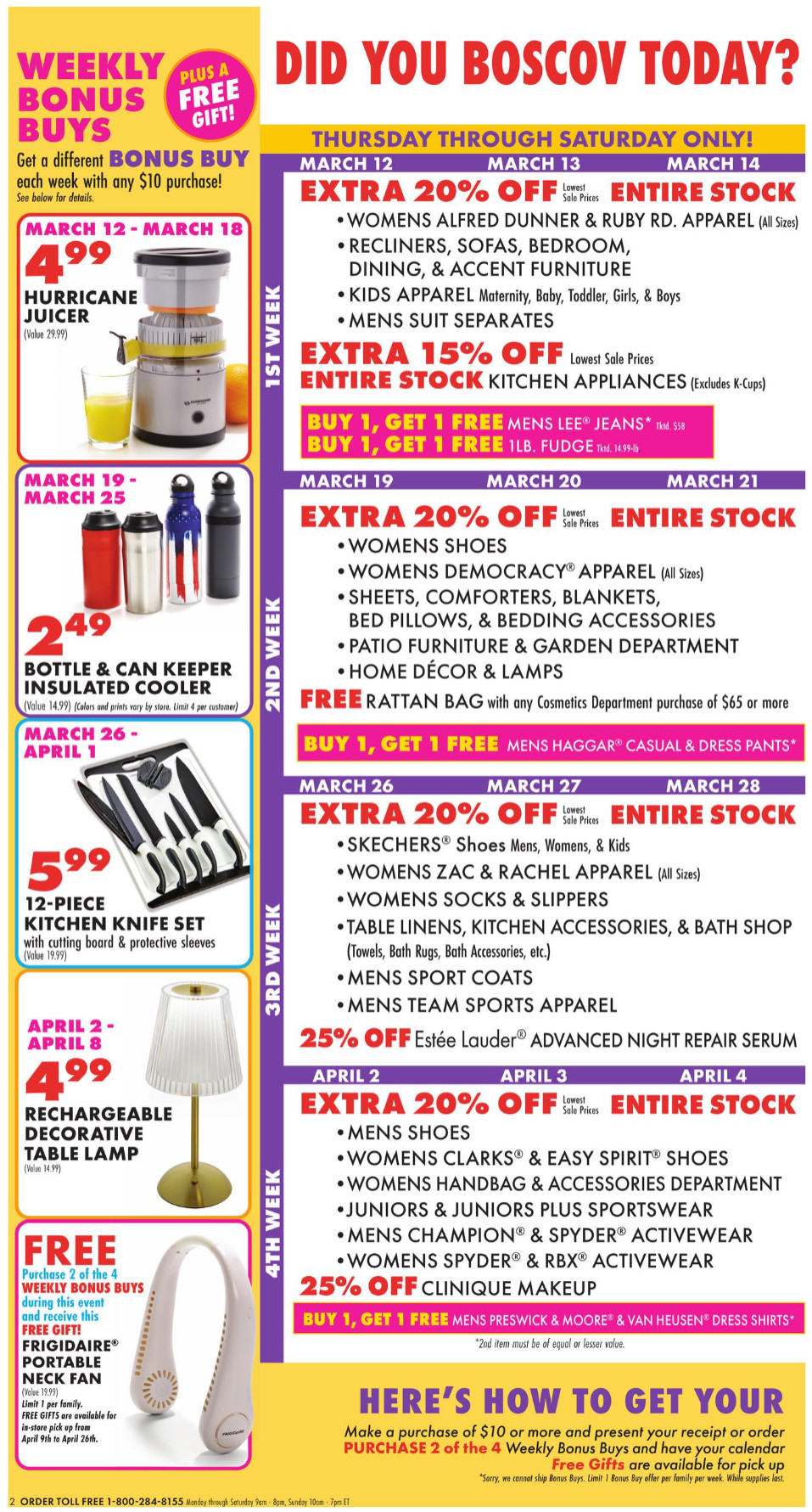 Boscov's Weekly Ad Mar 12 – Mar 18, 2026