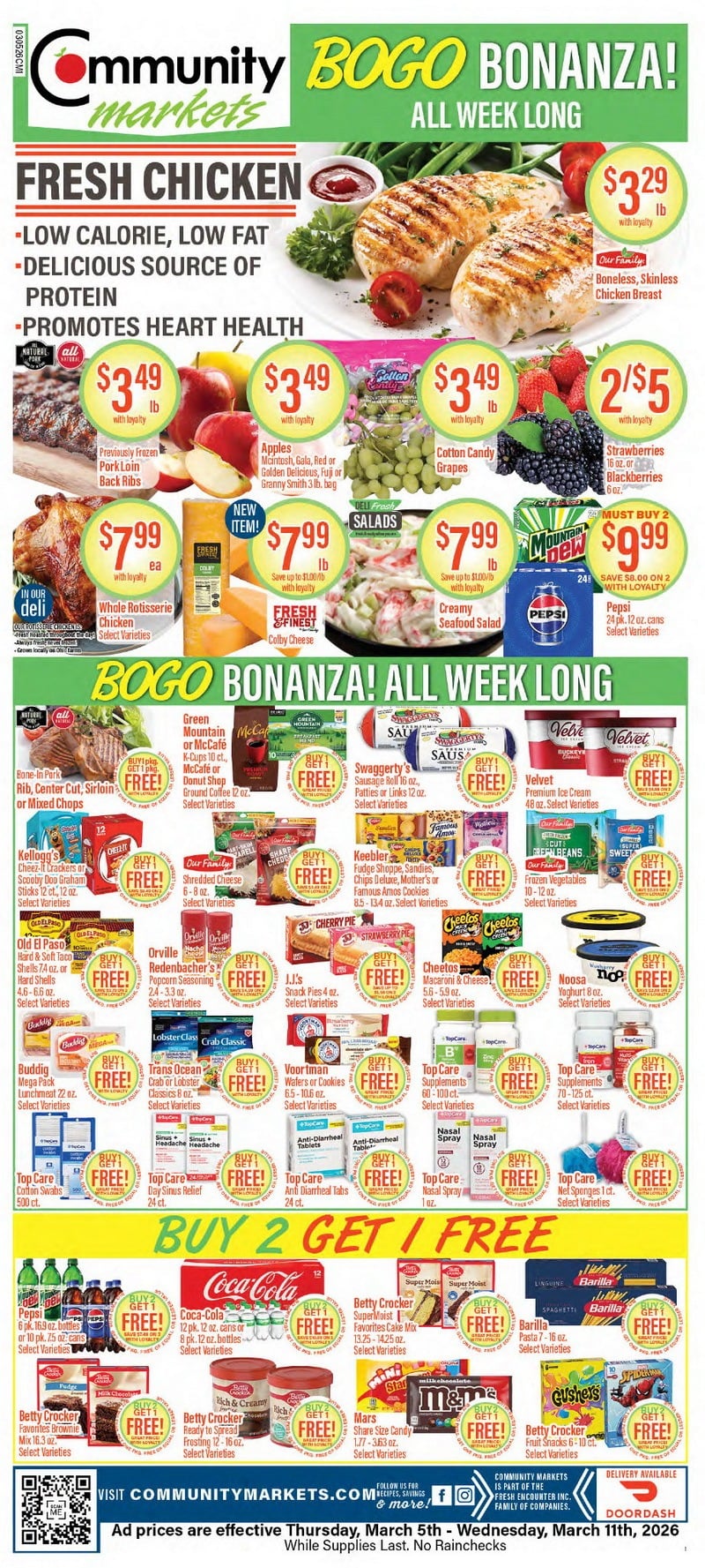 Community Markets Weekly Ad Mar 05 – Mar 11, 2026
