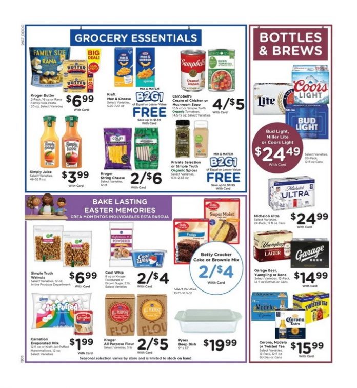 Dillons Weekly Ad Mar 18 – Mar 24, 2026 (Easter Promotion Included)