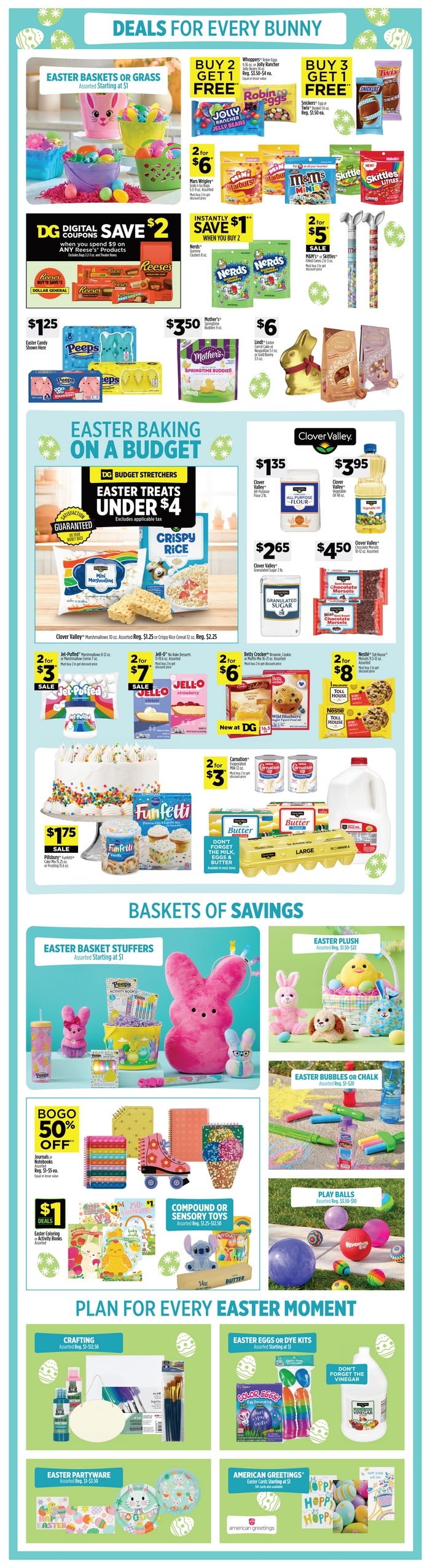 Dollar General Weekly Ad Mar 22 – Mar 28, 2026 (Easter Promotion Included)