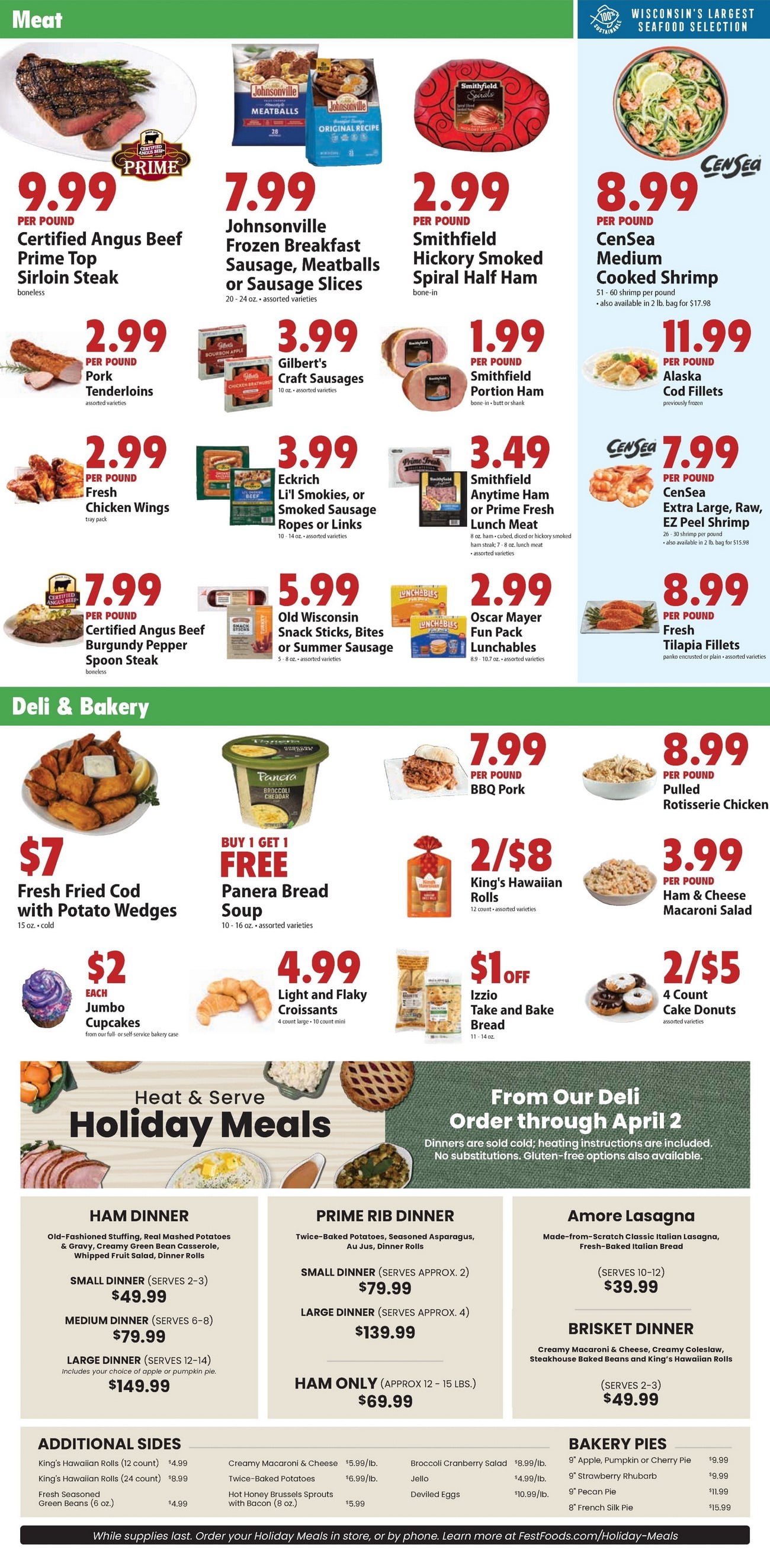 Festival Foods Weekly Ad Mar 25 – Mar 31, 2026