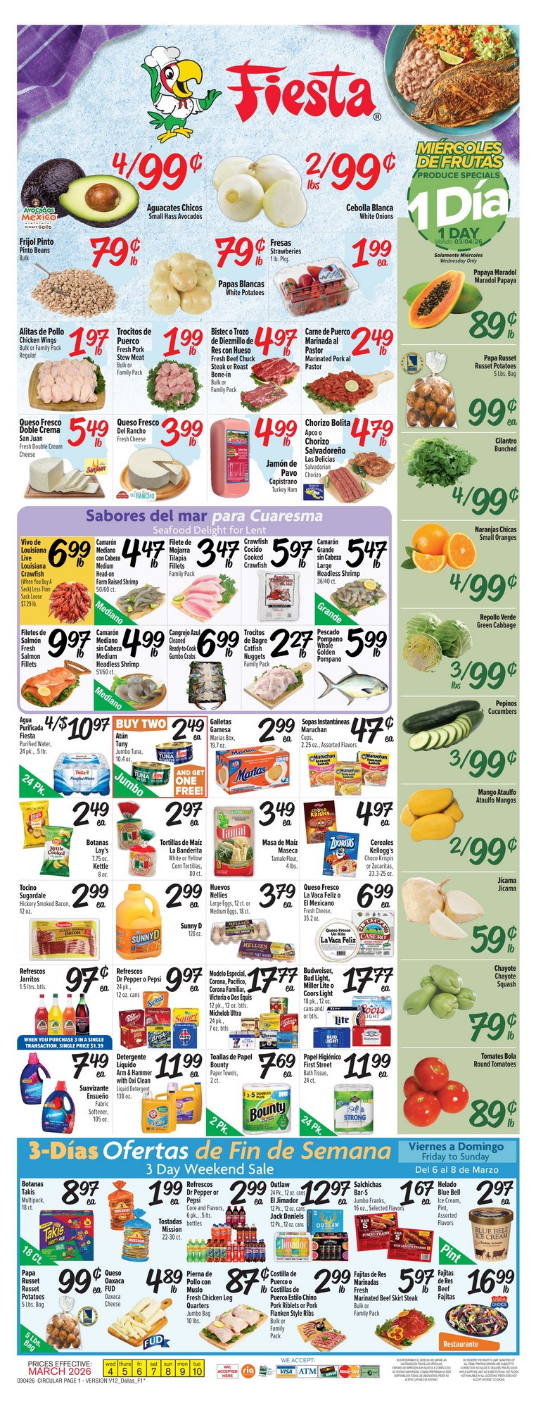Fiesta Mart Weekly Ad Mar 04 – Mar 10, 2026
