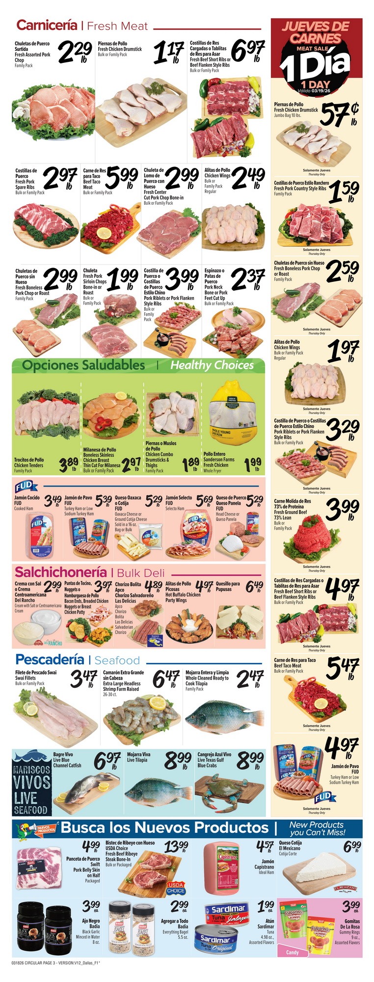 Fiesta Mart Weekly Ad Mar 18 – Mar 24, 2026