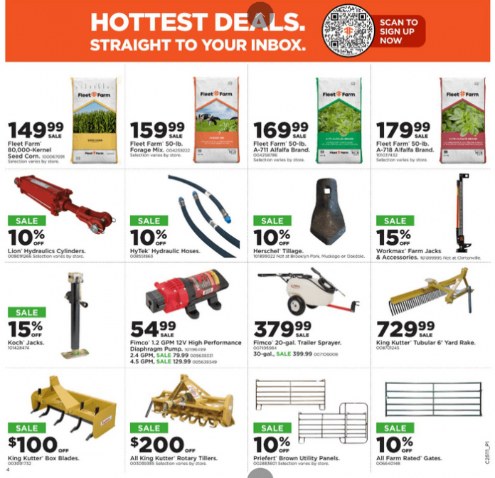 Fleet Farm Weekly Ad Mar 09 – Mar 15, 2026