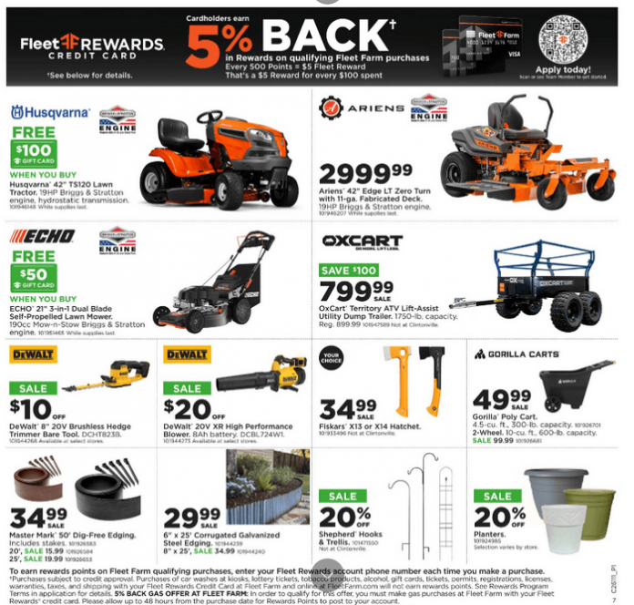 Fleet Farm Weekly Ad Mar 09 – Mar 15, 2026