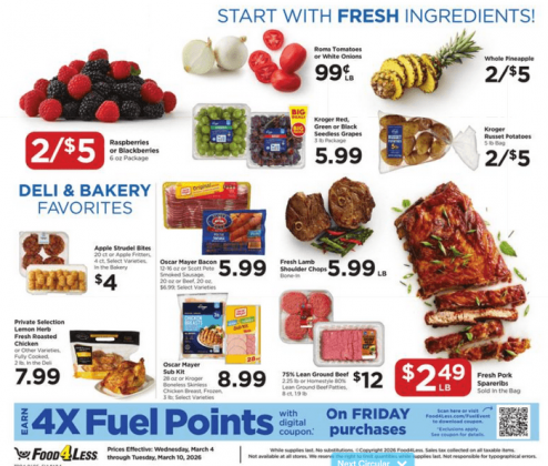 Food 4 Less Weekly Ad Mar 04 – Mar 10, 2026