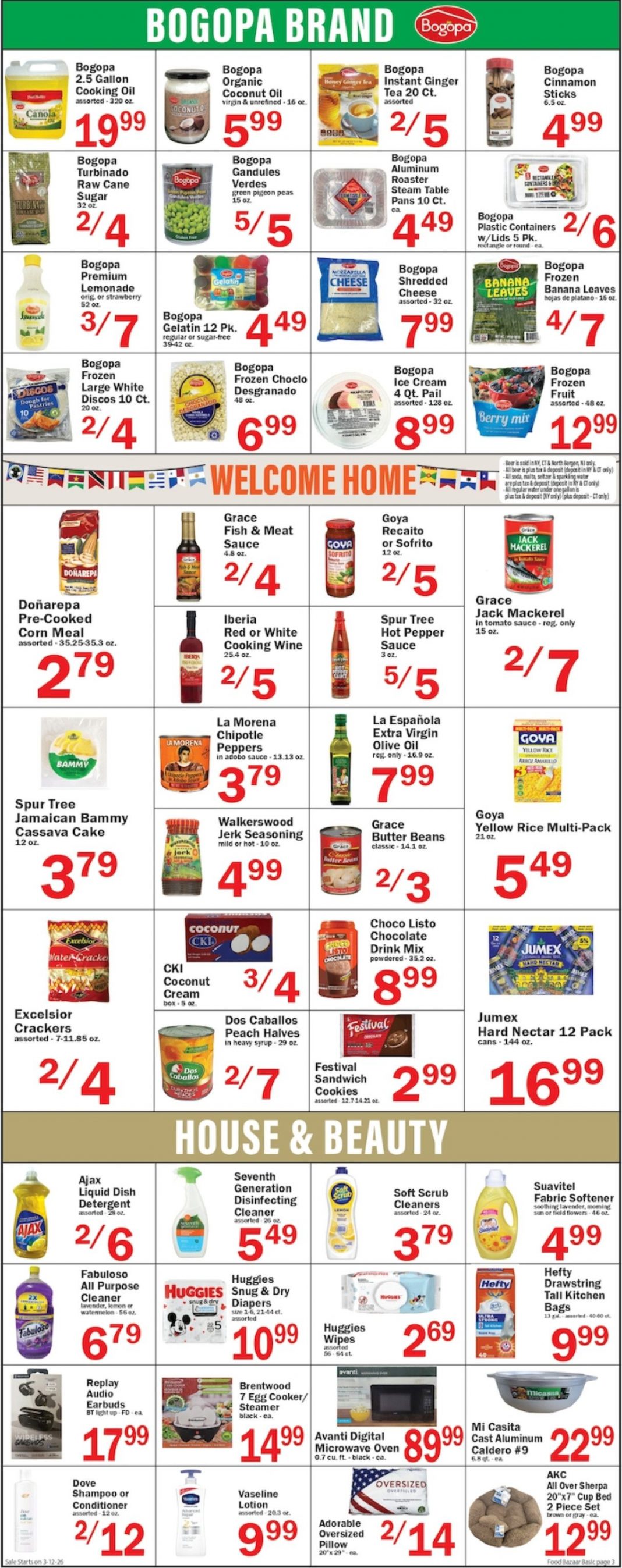 Food Bazaar Weekly Ad Mar 12 – Mar 18, 2026