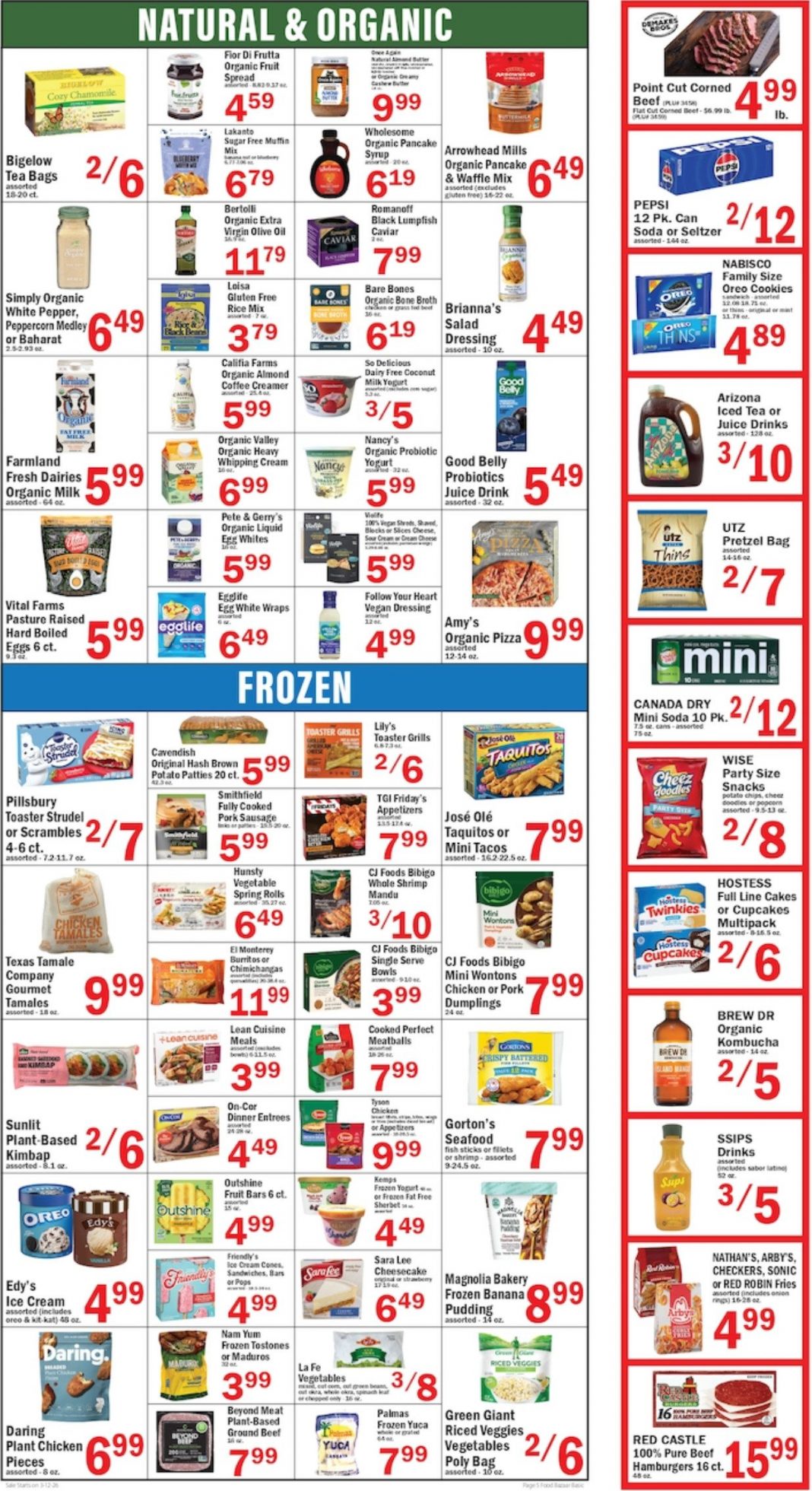 Food Bazaar Weekly Ad Mar 12 – Mar 18, 2026