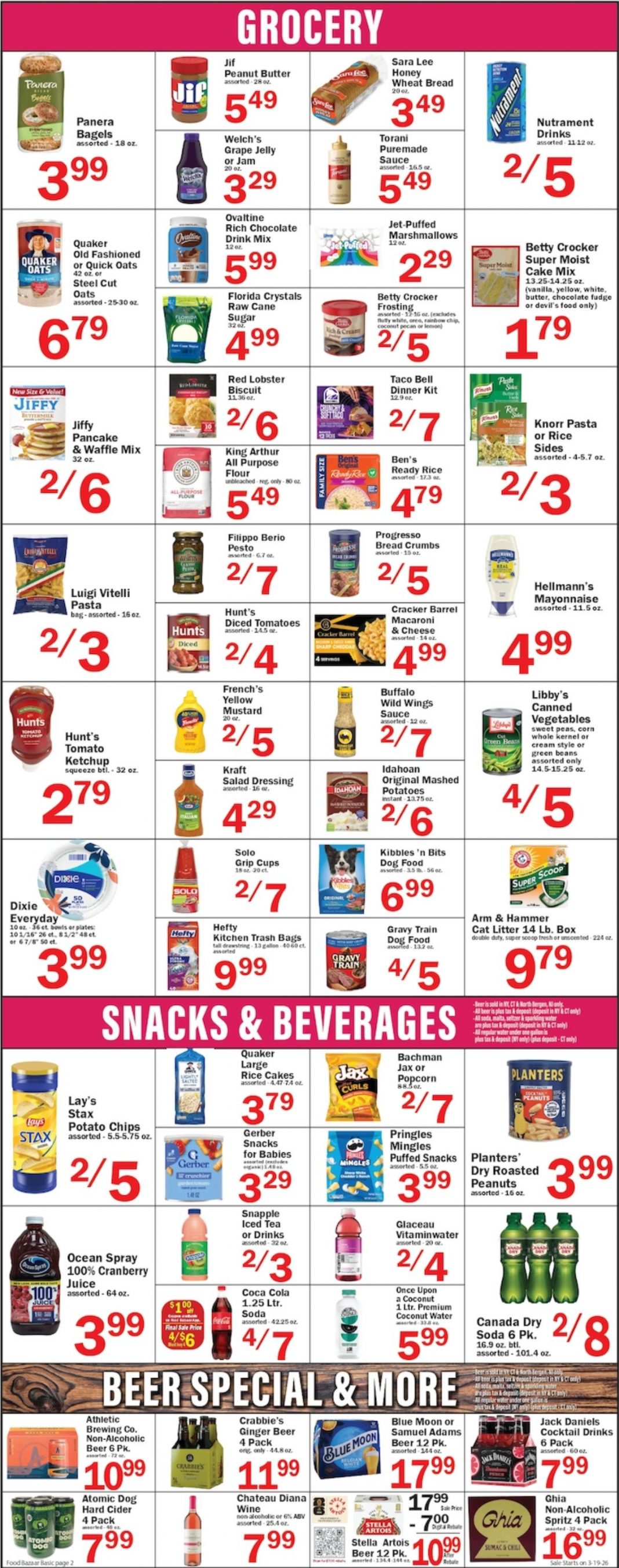 Food Bazaar Weekly Ad Mar 19 – Mar 25, 2026